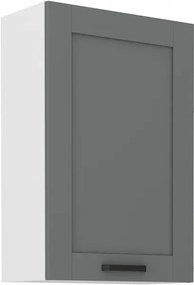 Kuchyňská skříňka LUNA bílá 60 G-90 1F barva dvířek: šedá Dust