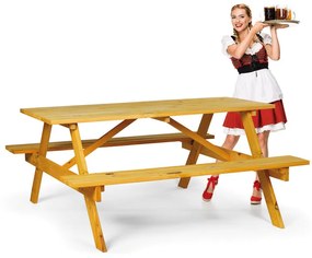 B2B Partner Piknik set - 2x lavice, 1x stůl