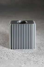 DIFUZÉR CUBO - Aroma difuzér pro harmonii těla i duše, kamená šeď