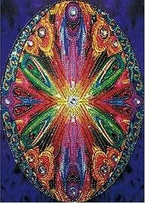 Norimpex Mandala 7D - Barevný ovál