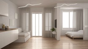 Toolight - LED závěsné svítidlo APP807-CP, bílá, OSW-09883