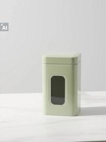 Sinsay - Kovová nádoba na potraviny s víkem - zelená
