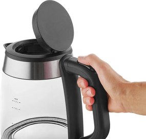 Rychlovarná konvice skleněná SILVER 1,7 l