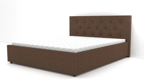 Eureka Čalouněná postel "PORTOFINO PULSANTE" 160x200cm York 5