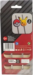 STOR Sada brček Pokémon: Metal Meltdown / Brčko / 2 ks / Nerezová ocel