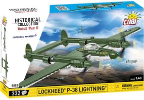 Cobi 5882 americký stíhací letoun lockheed p-38 lightning