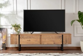 TV stolek v dekoru borovice v přírodní barvě 180x50x29,5 cm Serenity – Kalune Design