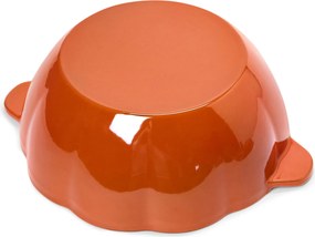 Tchibo - Litinový hrnec ve tvaru dýně - barva: oranžová