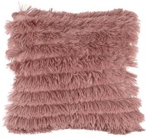 Polštář Jazz Faux Fur PRESENT TIME 45 cm, růžový polyester Present time PT3676