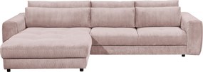 XXXLutz ROHOVÁ SEDAČKA, textil, kompozitní dřevo, světle růžová MID.YOU - Sedací soupravy - 002220033605