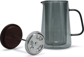 Šedá skleněná moka konvička 350 ml Luma – S|P Collection