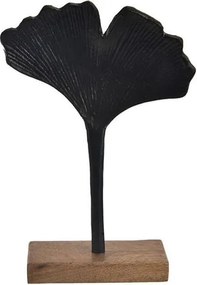 Bytová dekorace GINKGO BILOBA Black 30 cm