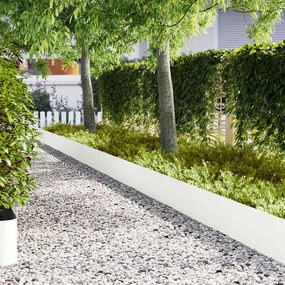Okraj trávníku 30 ks 100 x 0,05 x 30 cm Studeně válcovaná ocel 3335782