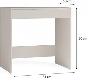 Toaletní stolek Marina 25 81 cm kašmírový