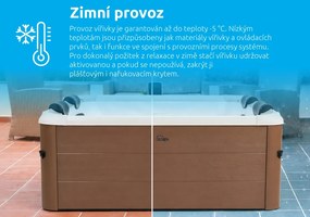 Mspa | Vířivý bazén MSPA Oslo Amber F-AM063W | 11400311