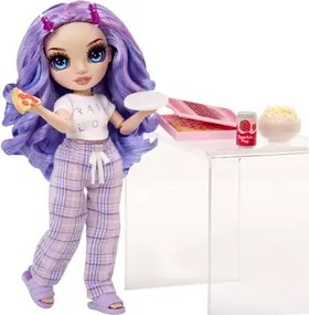 MGA RAINBOW HIGH Panenka Junior High PJ Party Violet / 23 cm / od 4 le
