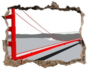 Wallmuralia Fototapeta díra na zeď Most San Francisco 95x64 cm