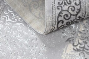 Dywany Łuszczów Kusový koberec Core W7161 Vintage rosette grey Rozměry koberců: 80x150