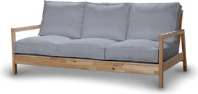 Potah na pohovku IKEA  Lillberg 3-místná nerozkládací barva modrá látka pletený vzor