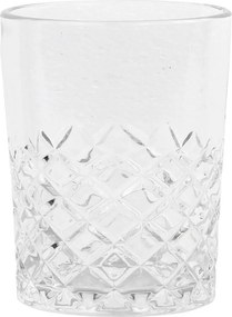 Sklenička s diamantovým brusem Lorient - Ø 8*10 cm / 250 ml