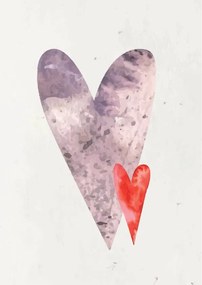 Plakát Dvě srdce