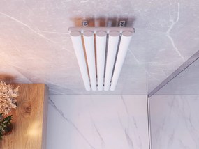 Gamma Verto, topné těleso 296x1400 mm, 505 W, bílá matná, GMA-VER-140296-WH