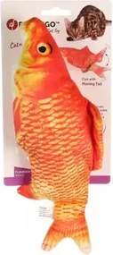 Flamingo Flounder Elektronická hračka pro kočky Ryba oranžová 30cm