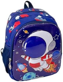 Batoh, aktovka pro předškoláka 3D Kosmonaut