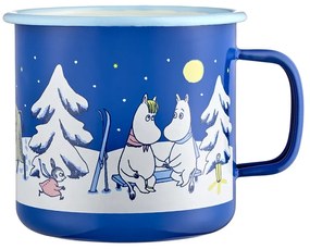 Hrnek Moomin Starry Night 0,8l, smalt / modrý