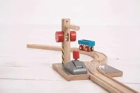 Bigjigs Rail Jeřáb se štěrkem / od 3 let