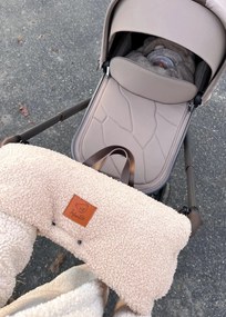 Inf Rukávník na kočárek Lamb – béžová