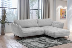 XXXLutz ROHOVÁ SEDAČKA, textil, světle šedá MID.YOU - Sedací soupravy - 000694008602