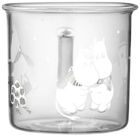 Skleněný hrnek Moomin Let it snow 0,35l