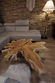 Exotický stůl Teak 120 cm