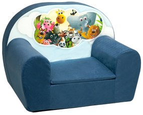 Dětské křesílko SAFARI modré