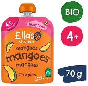 Ella's Kitchen BIO Mangová svačinka (70 g)