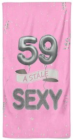 Osuška Stále sexy – růžová (věk: 59)