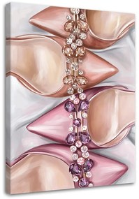 Gario Obraz na plátně Páry diamantových bot Rozměry: 40 x 60 cm