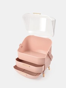 Sinsay - Organizér na kosmetiku - pastelová růžová