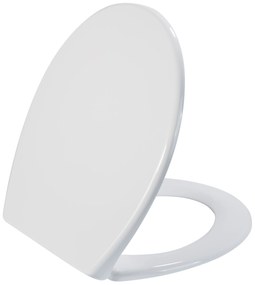 Cerano Tavoleta, WC sedátko se zpomalovacím mechanismem 446x372x52 mm, UF, bílá lesklá, CER-CER-414803