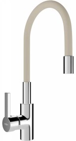 Mexen FLEX - Vysoká baterie/dřezová, Béžová/Chrom, 670900-09
