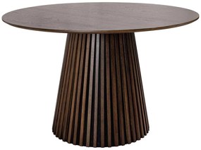 Designový jídelní stůl Wadeline 120 cm tmavý dub