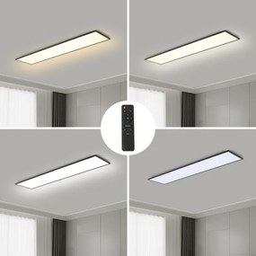 Brilagi - LED Stmívatelné svítidlo SLIMFRAME LED/58W/230V 120x30 cm černá + DO