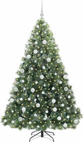 Umělý vánoční stromeček s stojanem Zelená 180 cm PE a PVC 3397851