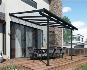 Hliníková pergola Palram Sierra 3000 antracit 3 x 3