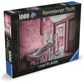 Puzzle ravensburger 120002734 ztracená místa: růžová koupelna