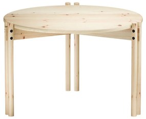Kulatý konferenční stolek z borovicového dřeva v přírodní barvě ø 60 cm Sticks – Karup Design