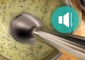 Gorenje HBX1200EB stříbrná / Tyčový mixér / 1200 W