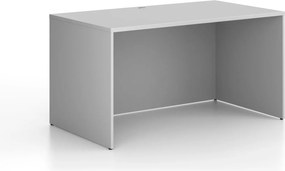 Kancelářský psací stůl FRAME, 140x80 cm, šedá