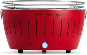 LotusGrill G435 U červená / Gril na dřevěné uhlí / Průměr roštu 40.5 c